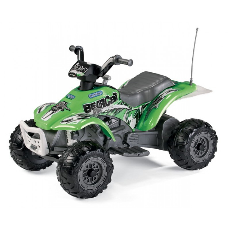 Green Peg Perego Corral Bearcat Electric Quad Bike